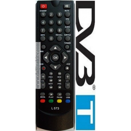 Daljinski za DVB-T2 VOX