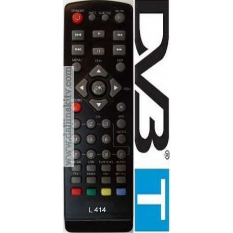 Daljinski za DVB-T2 VIVAX