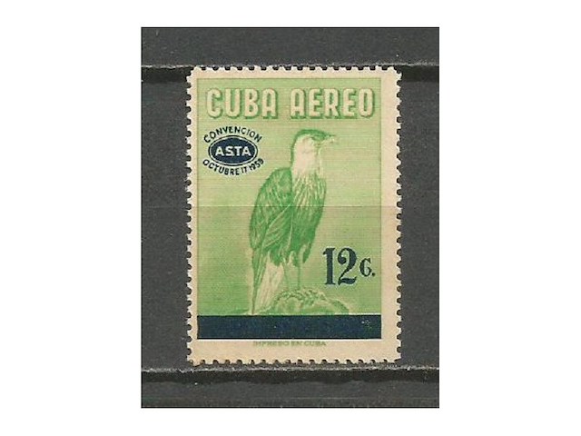 b-c Kuba 1959. Ptice,cista