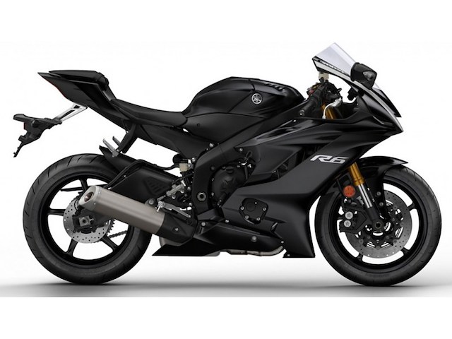 Nalepnice za motore Yamaha R6 2018 BLACK