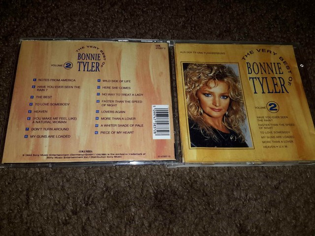 Bonnie Tyler - The very best of Vol.2 , BG