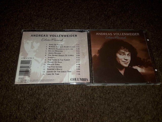 Andreas Vollenweider - Eolian minstrel , BG