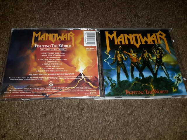 Manowar - Fighting the world , ORIGINAL