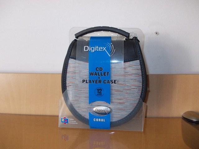 Digitex torbica za 12 CD-a i player