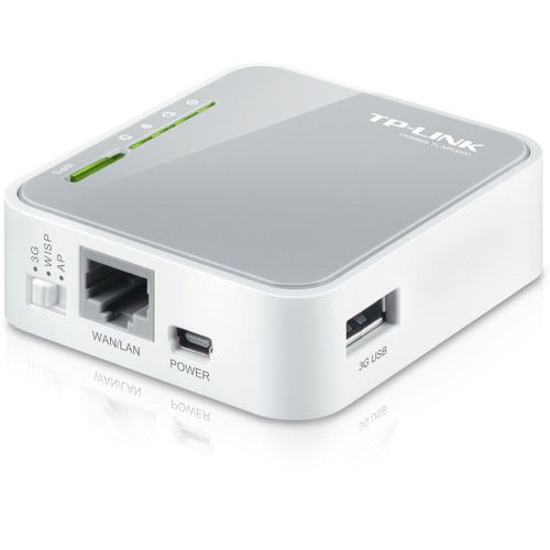TP-Link TL-MR3020 3G / 4G LTE mini ruter prenosni 150Mb/s 802.11b/g/n na 2.4GHz, 1 x WAN/LAN 10/100Mb/s + 1 x USB za modeme + 1 x miniUSB port za napajanje, 3 moda rada: Router / WISP Client / AP,...