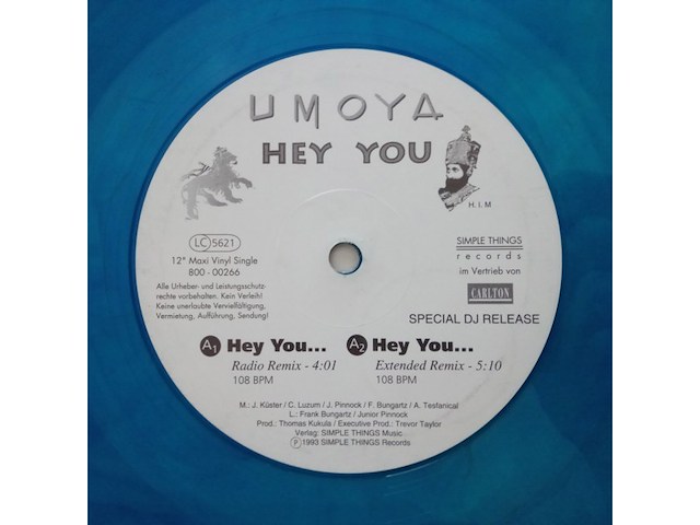 Umoya ‎– Hey You 12`