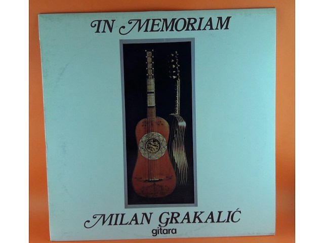 Milan Grakalić ‎– In Memoriam, LP