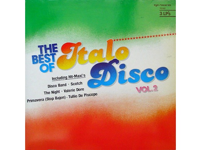 Various ‎– The Best Of Italo-Disco Vol. 2 (3LP)