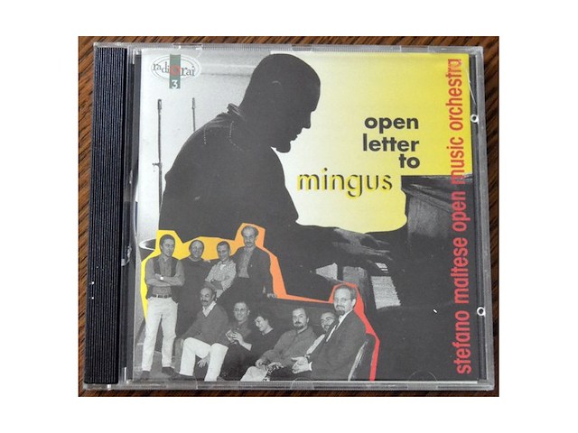 Stefano Maltese Open Music Orc ‎– Open Letter To Mingus