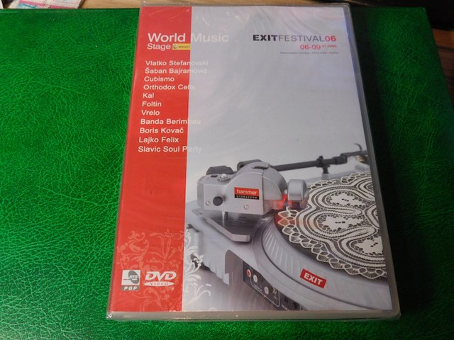 Various ‎– World Music Stage - Exit Festival 06 - DVD