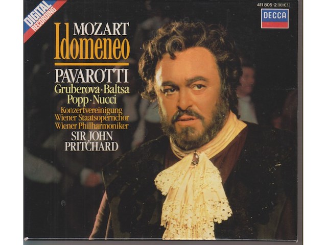 cd / MOZART Idomeneo + 3 CD - perfektttttttttttt