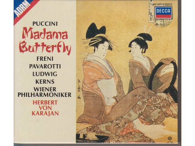 cd / PUCCINI - MADAMA BUTTERFLY + 3 CD - perfekttttttt