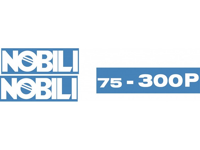 NOBILI 75-300P - Nalepice za prskalicu