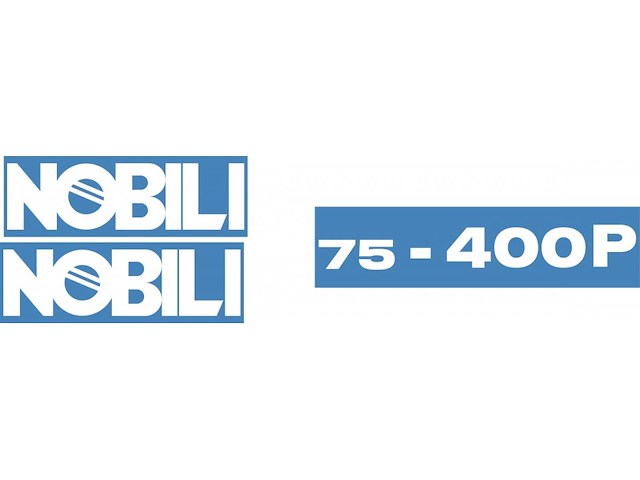 NOBILI 75-400P - Nalepice za prskalicu