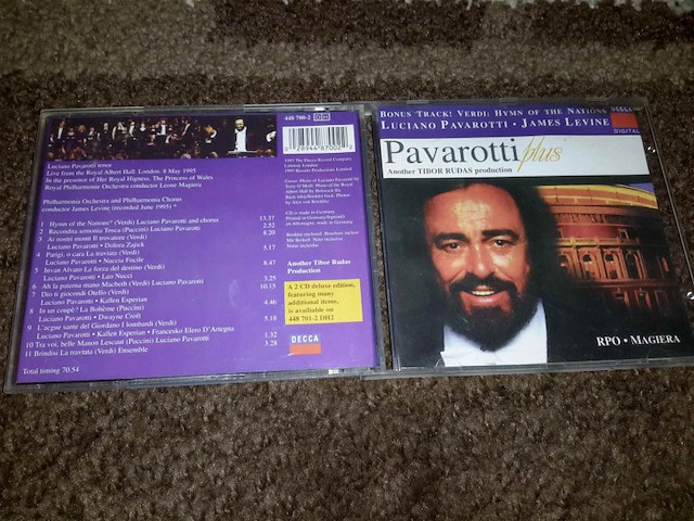 Luciano Pavarotti - Pavarotti plus , BG