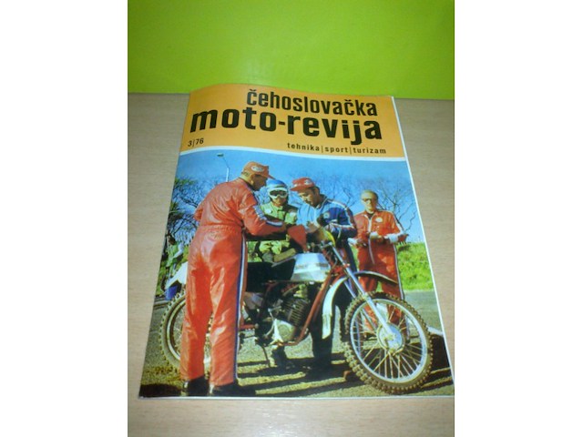 ČEHOSLOVAČKA MOTO-REVIJA ,1976.god