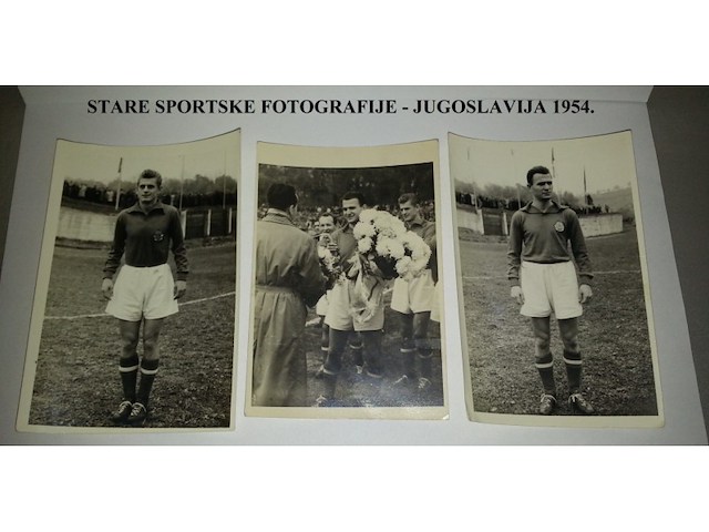 Stare fotografije fudbal -Jugoslavija 1954. RETKO