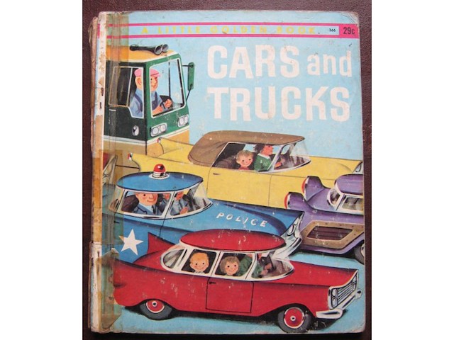 A Little Golden Book: Cars and Trucks, 1959.god