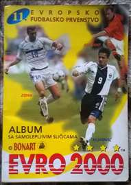Euro 2000. Bonart. Album sa sličicama, kompletiran