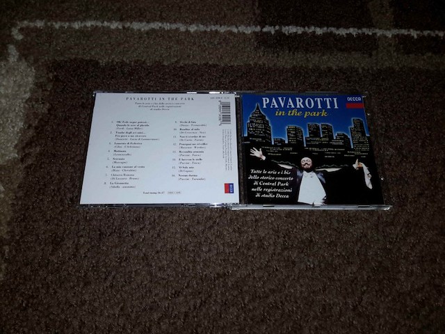 Luciano Pavarotti - Pavarotti in the park , ORIGINAL