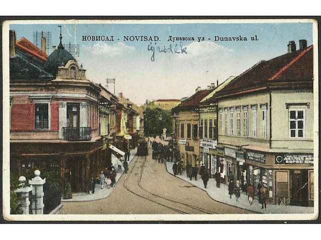 novi sad dunavska ulica 1930