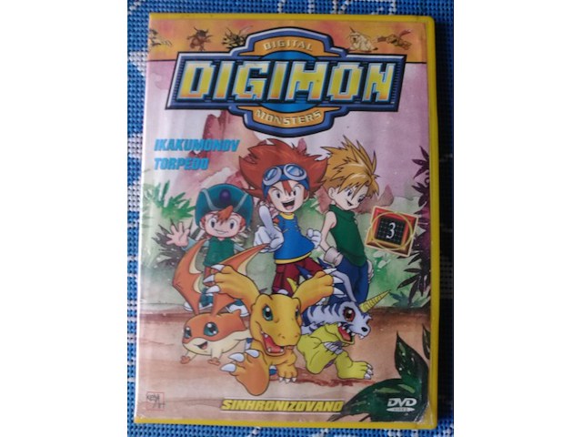 DVD CRTANI FILM - DIGIMON 3