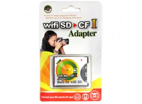 Wi-Fi SD to CF adapter