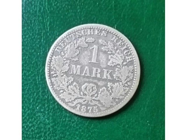 1 MARK 1875 A srebro