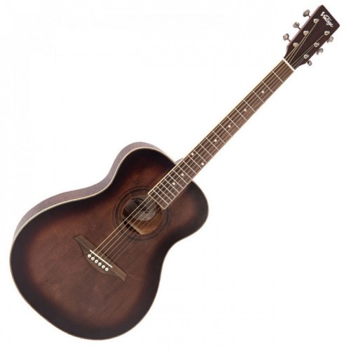 Akustična folk gitara Vintage V300AQ Antiqued