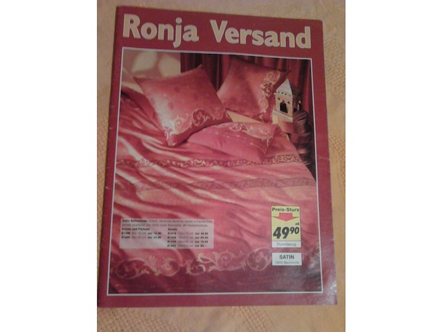 POSTELJINA..RONJA VERSAND..ORIGINAL