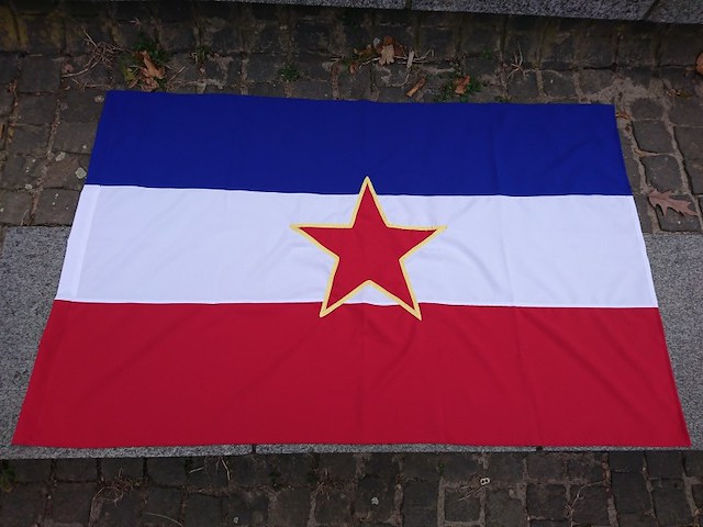 Zastava SFRJ - Jugoslavije - velika 140x85