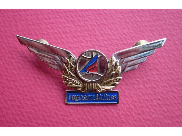 JAT Yugoslav Airlines - pilotska značka
