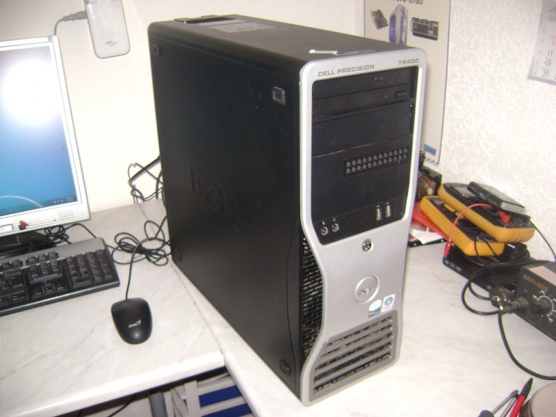 Dell WorkStation T5400,xeon quad,sa 2 sas harda,isprava
