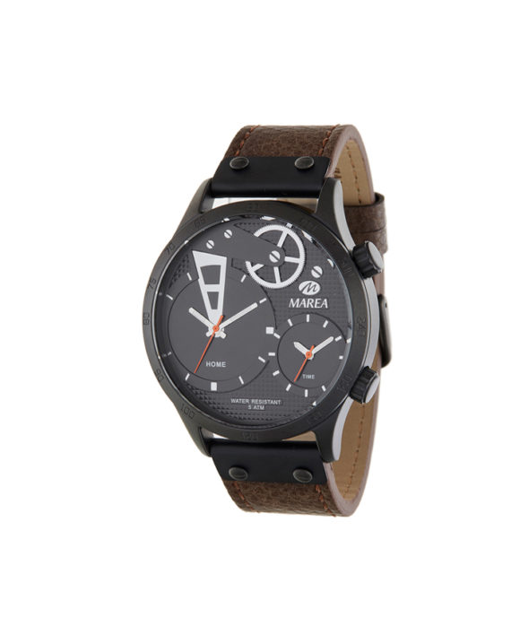 MUŠKI RUČNI SAT DUAL TIME B5410403 BROWN Marea