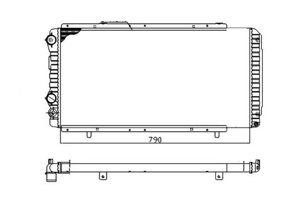 Hladnjak vode Fiat Ducato 02-06