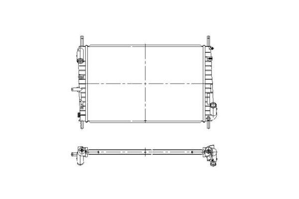 Hladnjak vode Ford Mondeo TDCI 01-