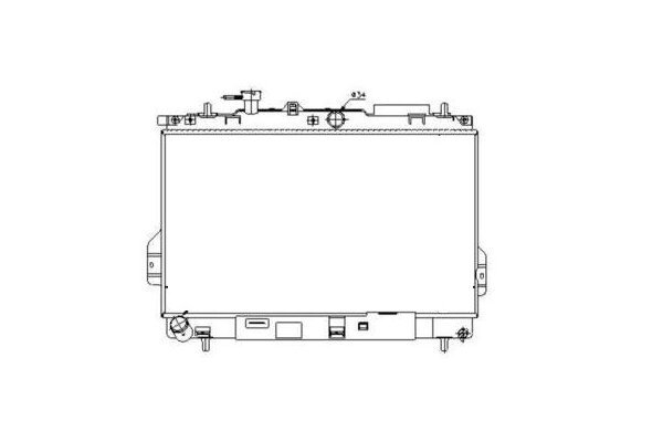 Hladnjak vode Hyundai Matrix 01-