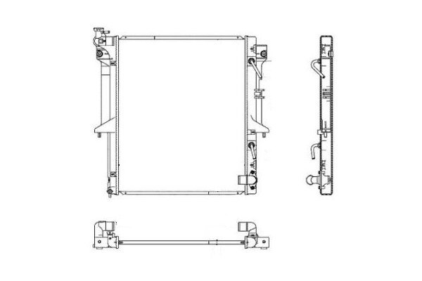 Hladnjak vode Mitsubishi L200 06-