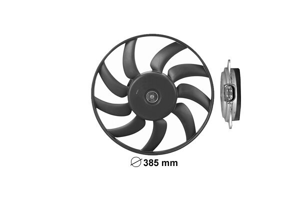 Ventilator bez kučišta Audi A5 07, 385mm