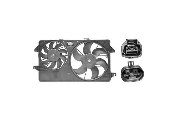 Ventilator hladnjaka Ford Transit/Tourneo/Connect -06 (1.8 D, za klimu)