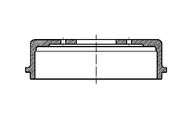 Kočioni bubanj S73-1008 - Fiat