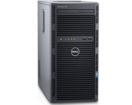 DELL PowerEdge T130 Xeon E3-1220 v5 4C 0GB H330 1TB SATA DVDRW 3yr NBD