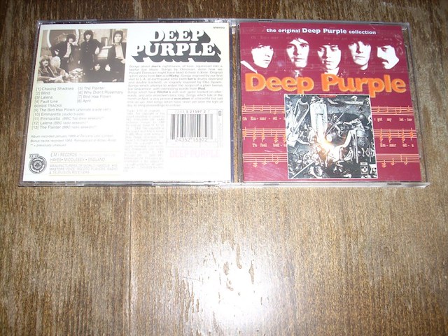 Deep Purple ‎– Deep Purple CD EMI UK Remastered 2000.