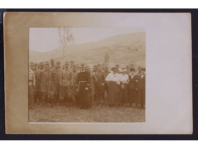 crna gora BAR austrijski vojnici i svestenik 1918