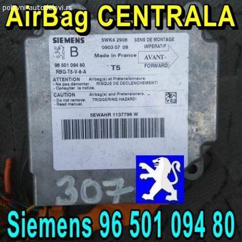 AirBag CENTRALA 307 Siemens 96 501 094 80 Peugeot T5