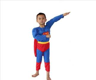 Kostim Superman sa mišićima za dečake - novo