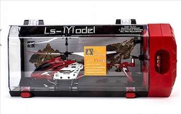 RC helikopter crvene boje LS model - novo