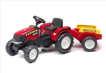 Falk Toys traktor na pedale sa prikolicom 1021ab