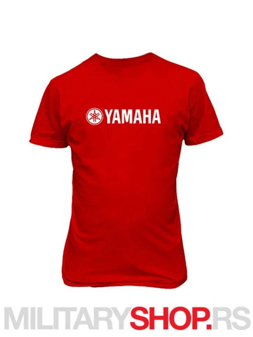 Majica Yamaha u crvenoj boji