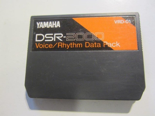 YAMAHA DSR-2000 Voice Rhythm DATA PACK VRD-01